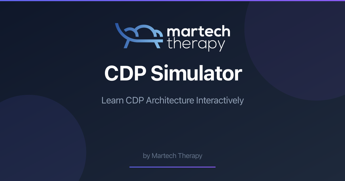 CDP Simulator - Interactive Customer Data Platform Learning Tool ...